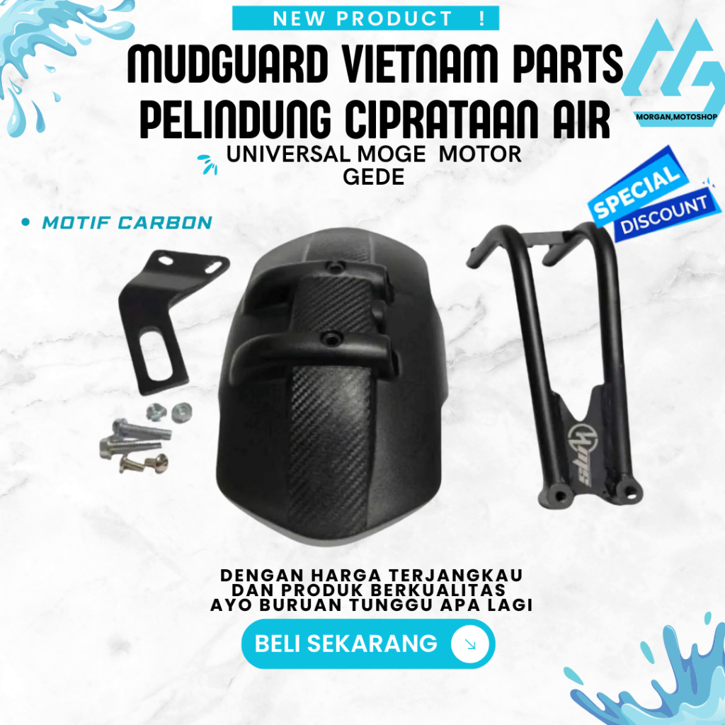 Jual MUDGUARD VIETNAM PARTS PELINDUNG BAN CIPRATAN AIR SPAKBOR BAN ...