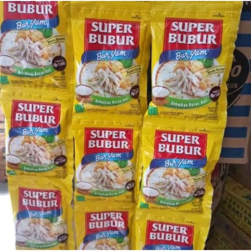 Jual BURYAM / Super Bubur - 10 sachet/renceng | Shopee Indonesia