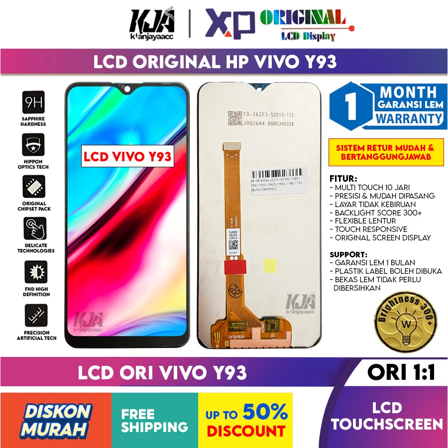 Jual LCD Touchscreen Vivo Y93 / 1814, 1815, V1818A, V1818T Fullset ...