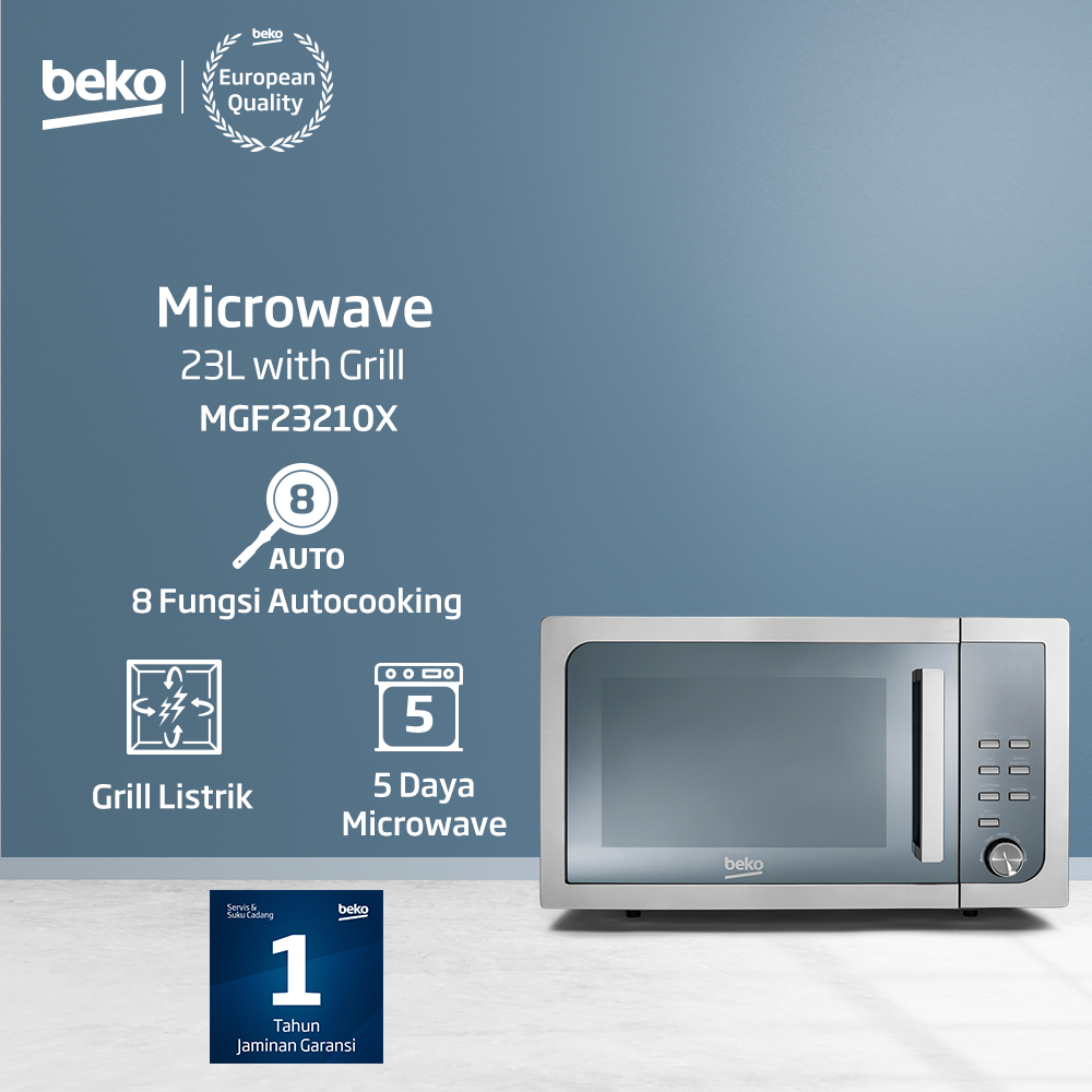 Jual Beko Microwave Oven & Grill MGF23210X - 23liter Freestanding ...