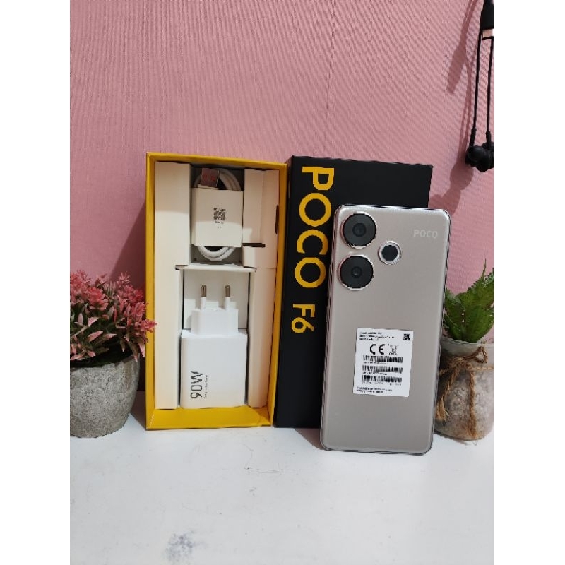 Jual XIAOMI POCO F6 12/512 GB TITANIUM SECOND MULUS | Shopee Indonesia