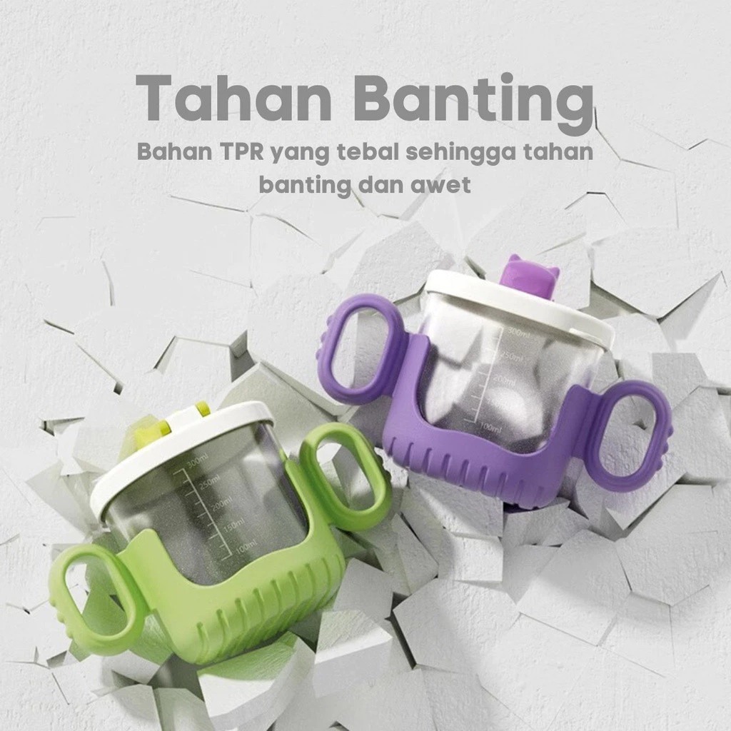Jual Botol Minum Anak Sedotan 300ml Training Cup BPA Free Anti Tumpah ...