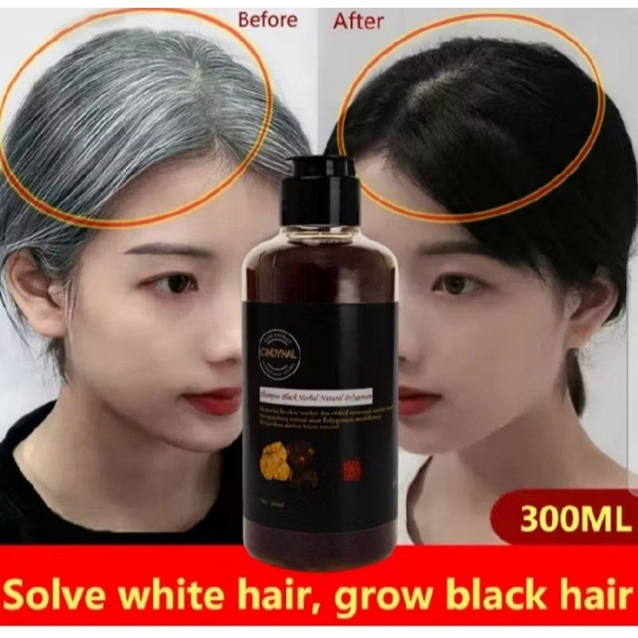 Jual Shampoo Polygonum Uban Menjadi Hitam dan Penyubur Rambut Shampo ...