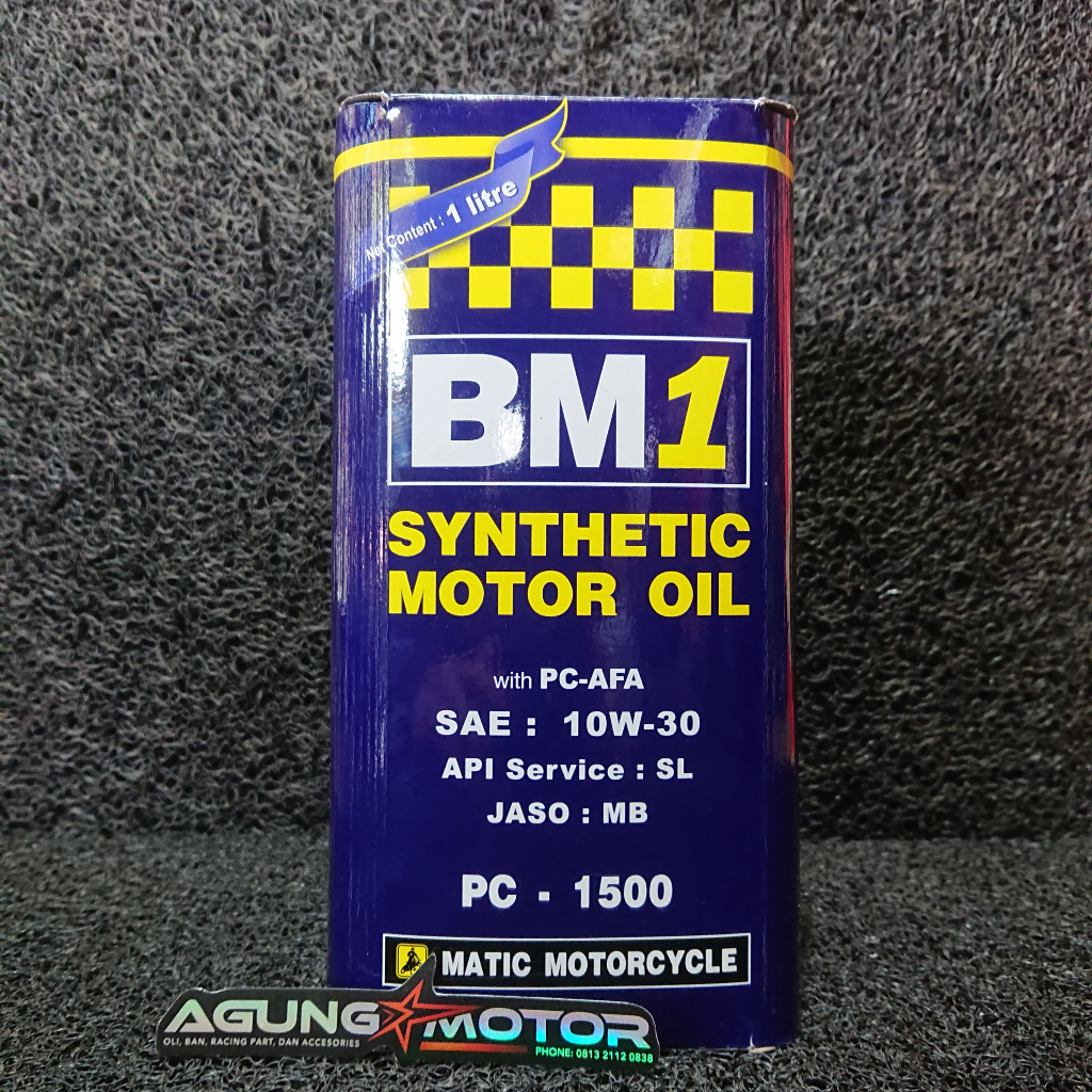 Jual oli bm1 oli bm 1 matic PC 1500 1 Liter | Shopee Indonesia
