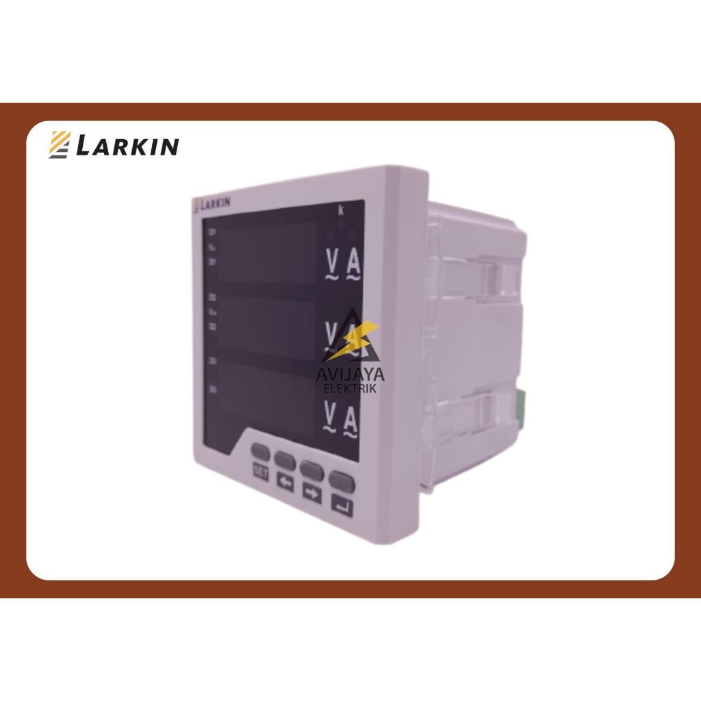 Jual DIGITAL MULTI METER 3 Phase LARKIN A V Hz Amper Volt HZ LR-3UIF33 | Shopee Indonesia
