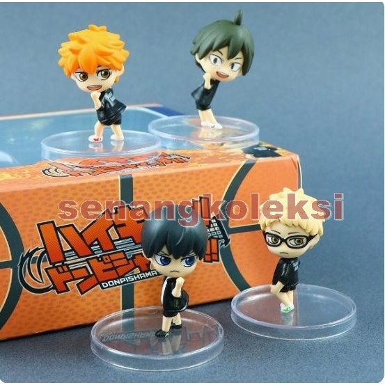 Jual Figure Haikyuu set 4 pcs Series Hinata Shoyo Tobiyo Kageyama Kei ...