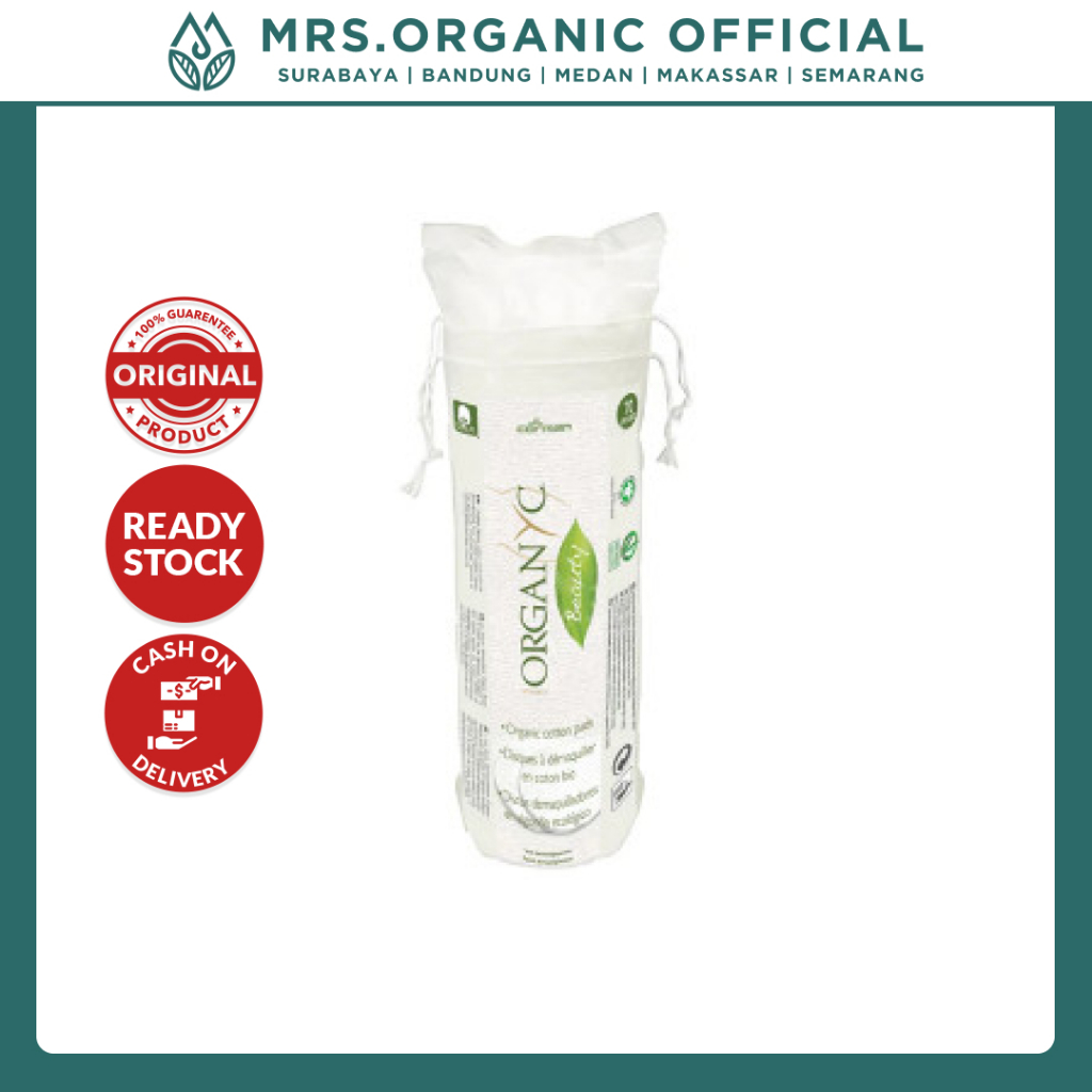 Jual Kapas Organik Organyc - Organic Cotton Round Pads 70 pcs | Shopee ...