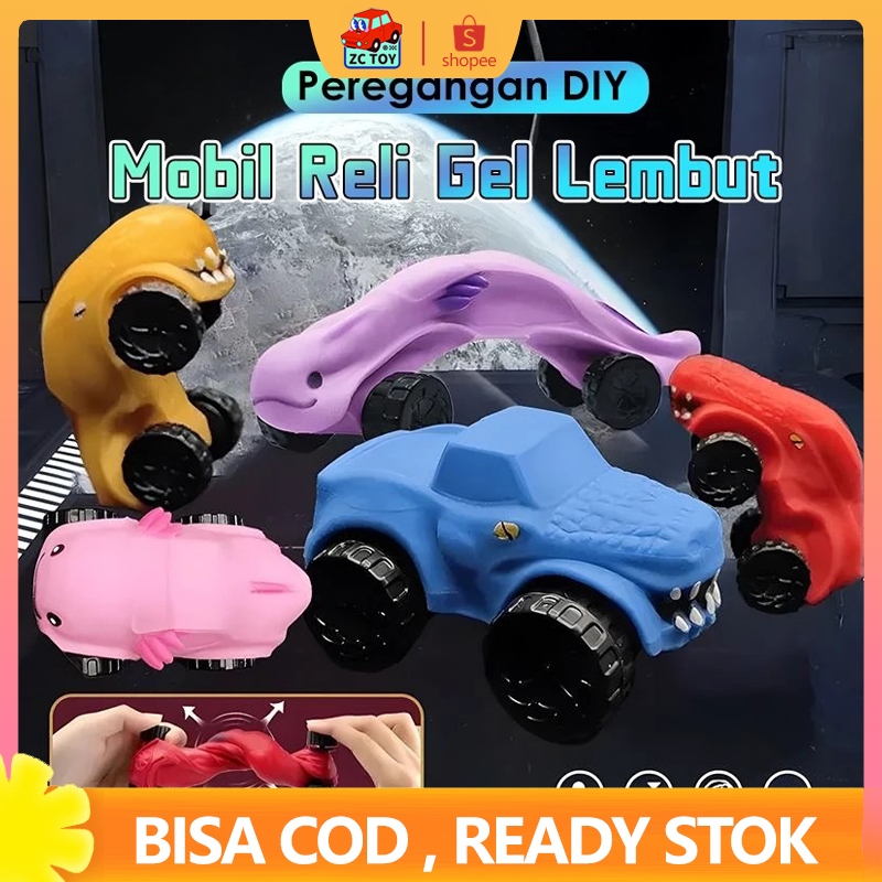 Jual ZCTOY Mobil peregangan Kreatif Mobil Mainan Roda Empat Yang Bisa ...