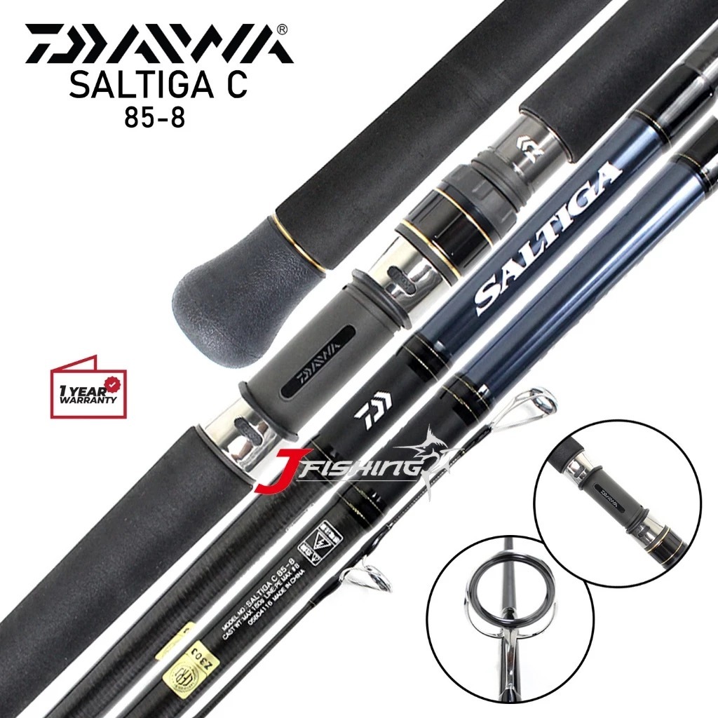 Jual Joran DAIWA SALTIGA CASTING 83-6 85-8 | PE 6 PE 8 | Garansi Resmi | Shopee Indonesia