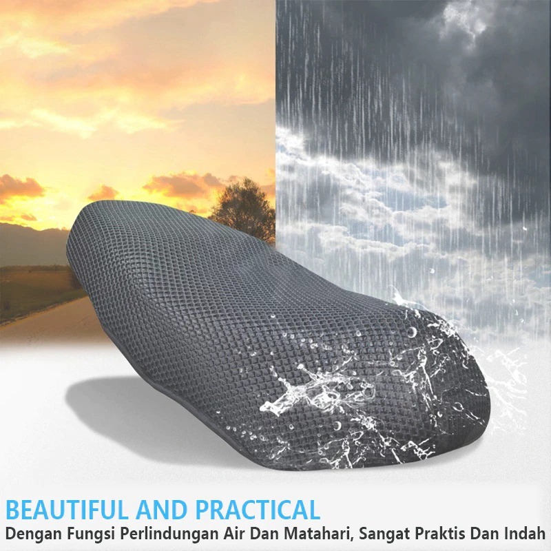 Jual Sarung Jok Sepeda Motor Jaring 3D Bersirkulasi Antiselip Tahan ...