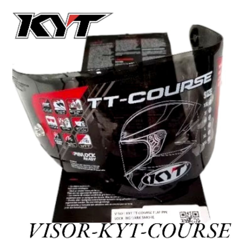 Jual Visor KYT tt course original KYT | Shopee Indonesia