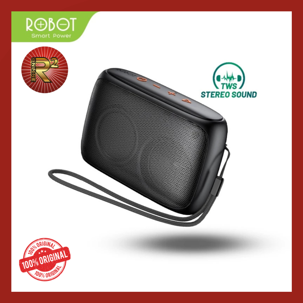 Jual ROBOT Speaker Bluetooth 5.0 Mini Portable Support Micro SD & USB RB110 - Garansi Resmi 1 ...