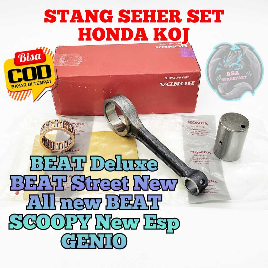 Jual STANG SEHER SET KOJ ASLI ORIGINAL MIOTOR HONDA BeAT Deluxe , BeAT ...