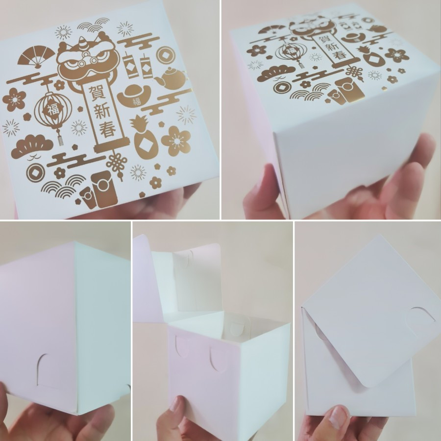 Jual ( 12 Pcs ) Dus Imlek Minnichiffon Box Brownies Kotak Cookies ...