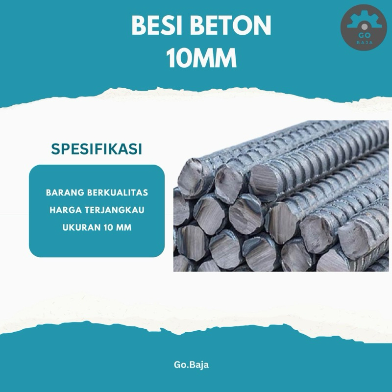 Jual BESI BETON SNI UKURAN 10MM | Shopee Indonesia