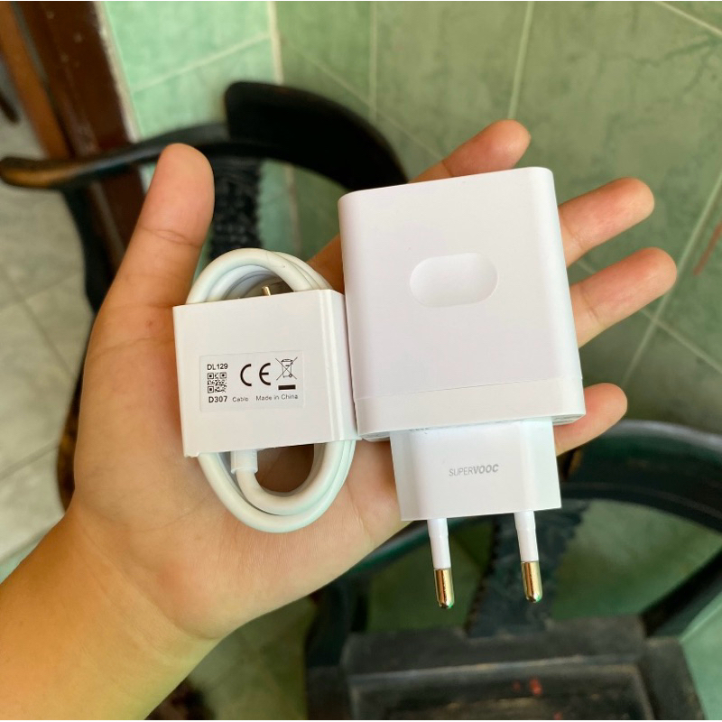 Jual Charger Oppo Reno 12F 45W Supervooc USB Type C 8A Original ...