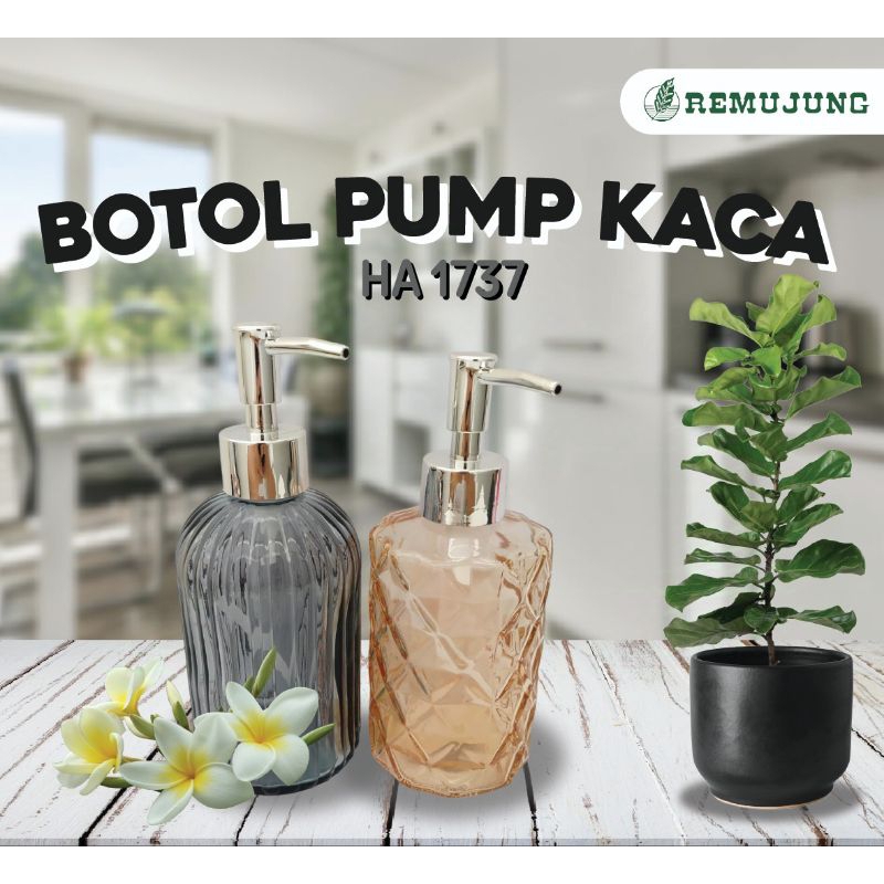 Jual BOTOL SABUN CAIR/ BOTOL PUMP KACA | Shopee Indonesia