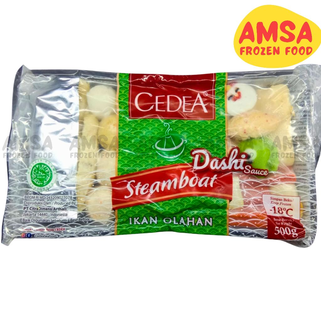 Jual Cedea Steamboat Set Dashi 500gr / Ikan Olahan Campur Dilengkapi ...