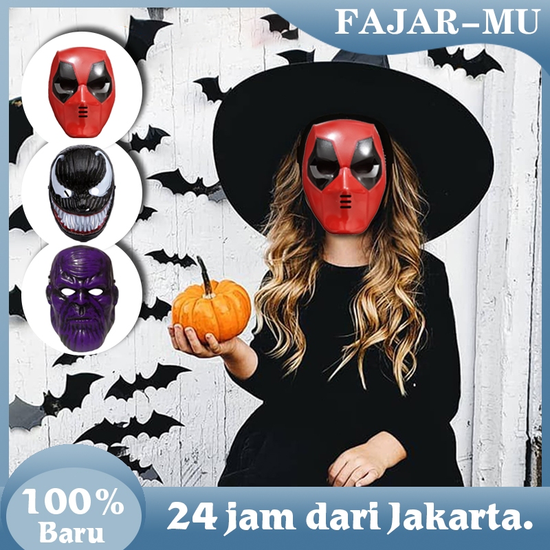 Jual Topeng Marvel Topeng Deadpool Topeng Full Face Topeng Thanos Untuk ...