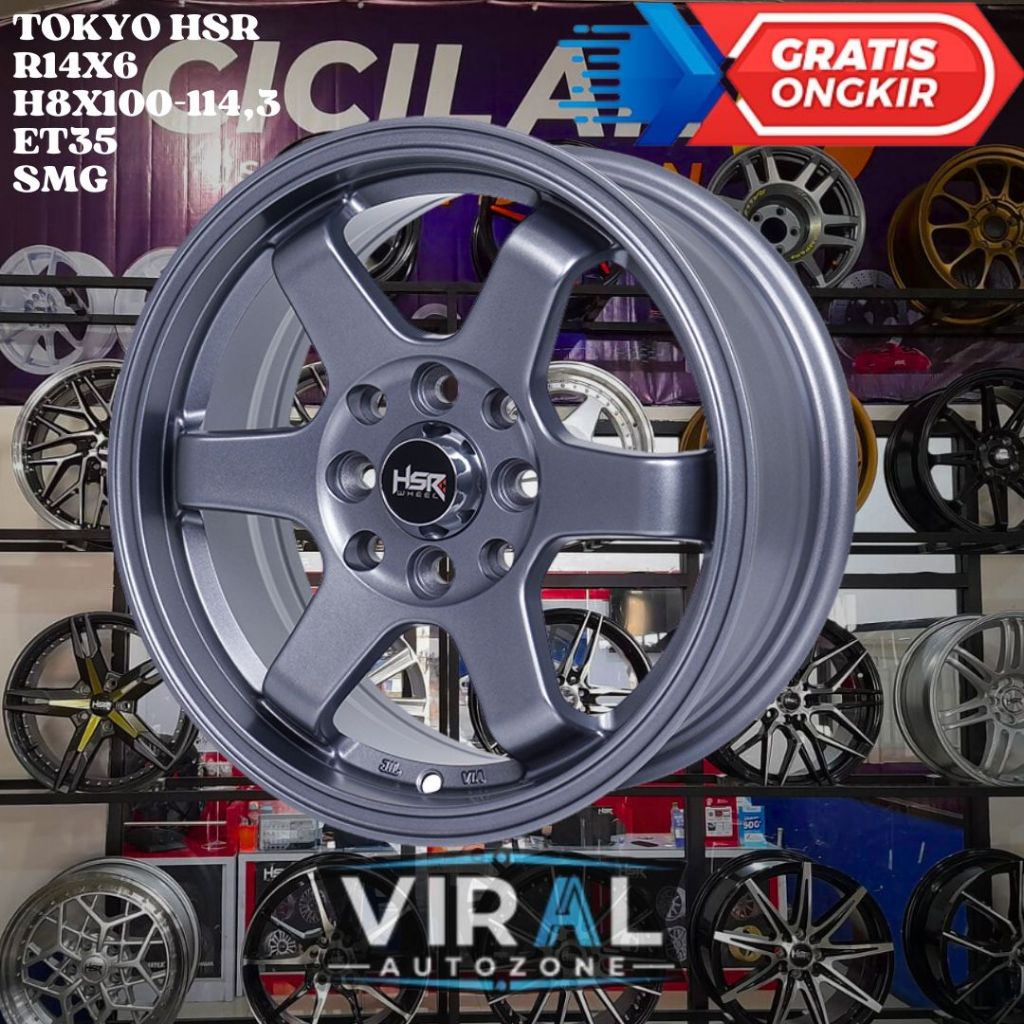 Jual Velg Mobil Colt , Carry Futura , Spresso , Getz , HSR TOKYO RING 14 R14 | Shopee Indonesia
