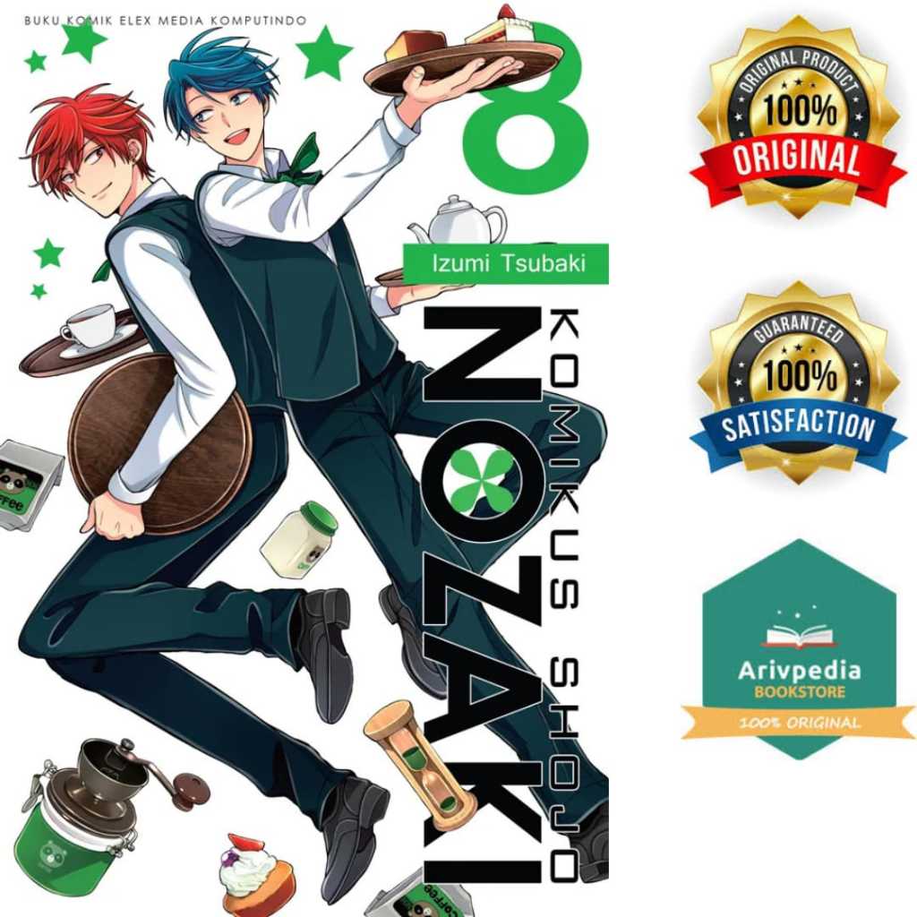 Jual Komikus Shojo Nozaki 1 2 3 4 5 6 7 8 by Izumi Tsubaki (Bookpaper) | Shopee Indonesia