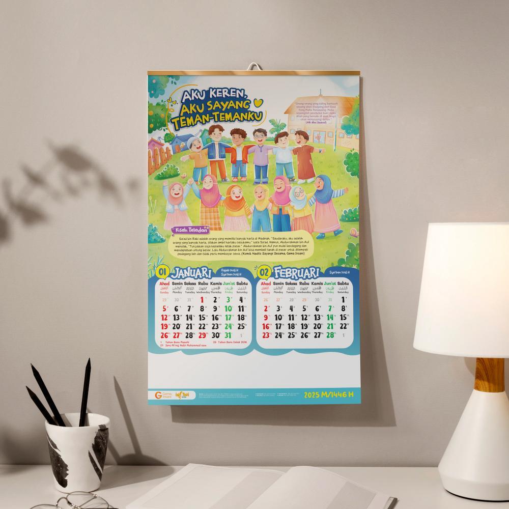 Jual Islamic Book Corner - Kalender Anak Muslim 2025 | Shopee Indonesia