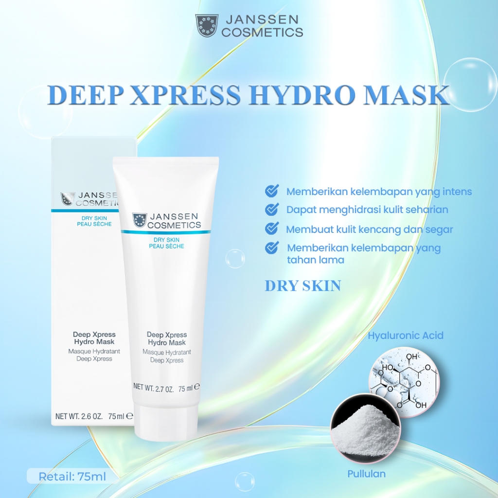 Jual Janssen Cosmetics - Deep Xpress Hydro Mask 75ml | Shopee Indonesia