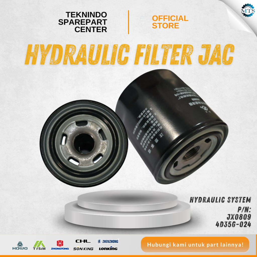 Jual HYDRAULIC FILTER JAC (CPCD70H/CA6110) / MIXER-A03 | JX0809/4D35G-024 | Type Model: SONKING ...