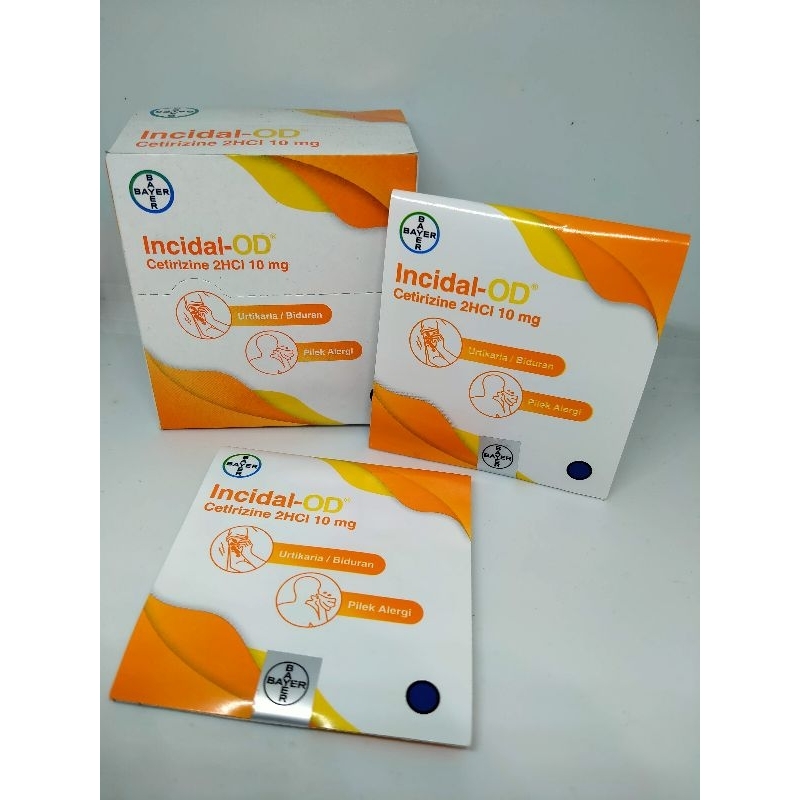 Jual INCIDAL CETIRIZINE 10MG | Shopee Indonesia