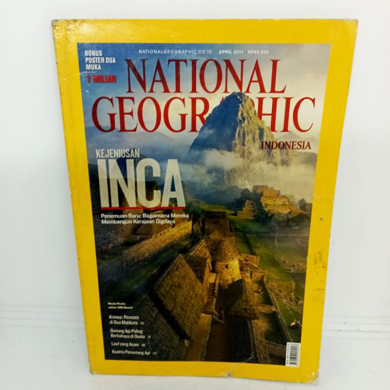 Jual kejeniusan inca.national geographic indonesia | Shopee Indonesia