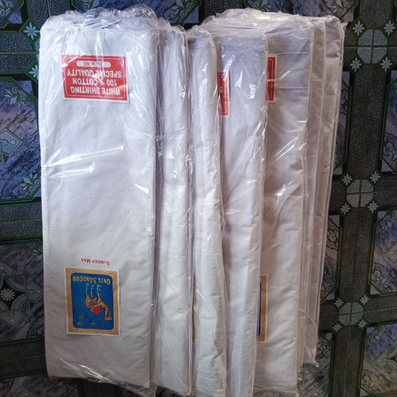 Jual KAIN KAFAN MORI KAPAN PEMBUNGKUS JENAZAH PUTIH BERSIH MEREK ONTA ...