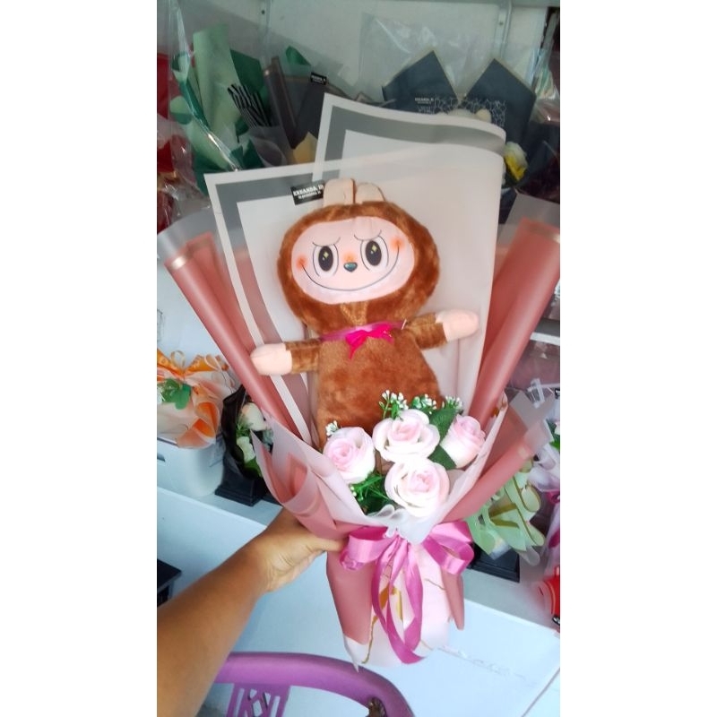 Jual BUKET BONEKA LABUBU TINGGI BUKET 60CM | Shopee Indonesia