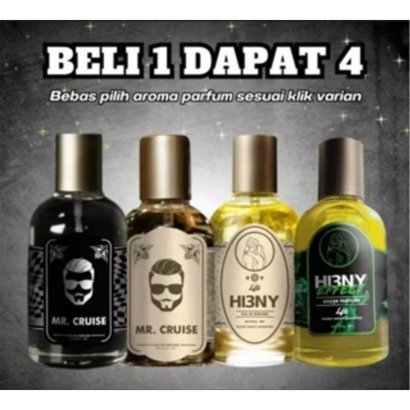 Jual BISA COD parfum pria Paket Bundling ( BUY 1 GET 4 ) Parfum MR CRASH | Shopee Indonesia