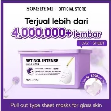 Jual SOMEBYMI RETINOL INTENSE Daily Mask (isi 30 lembar) | Shopee Indonesia