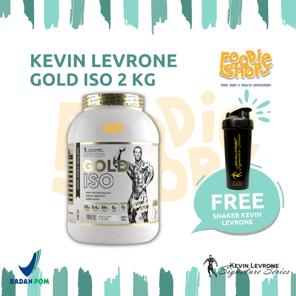 Jual Kevin Levrone Gold Isolate 2 kg Gold Iso | Shopee Indonesia