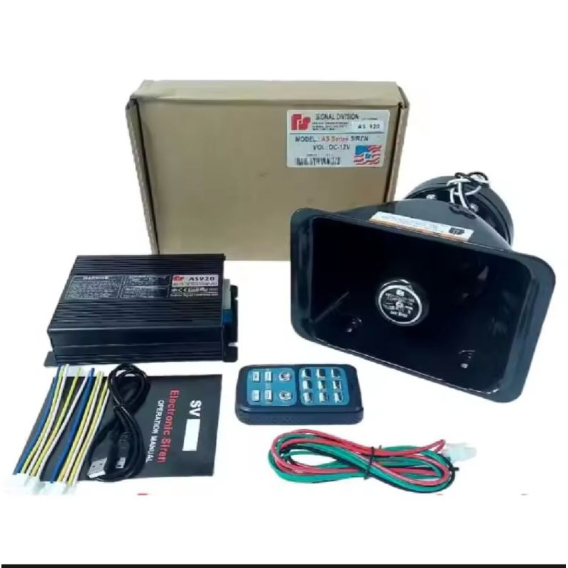 Jual Sirine Toa Patwal Mobil Motor Universal Modul Amplie 9 Suara ...