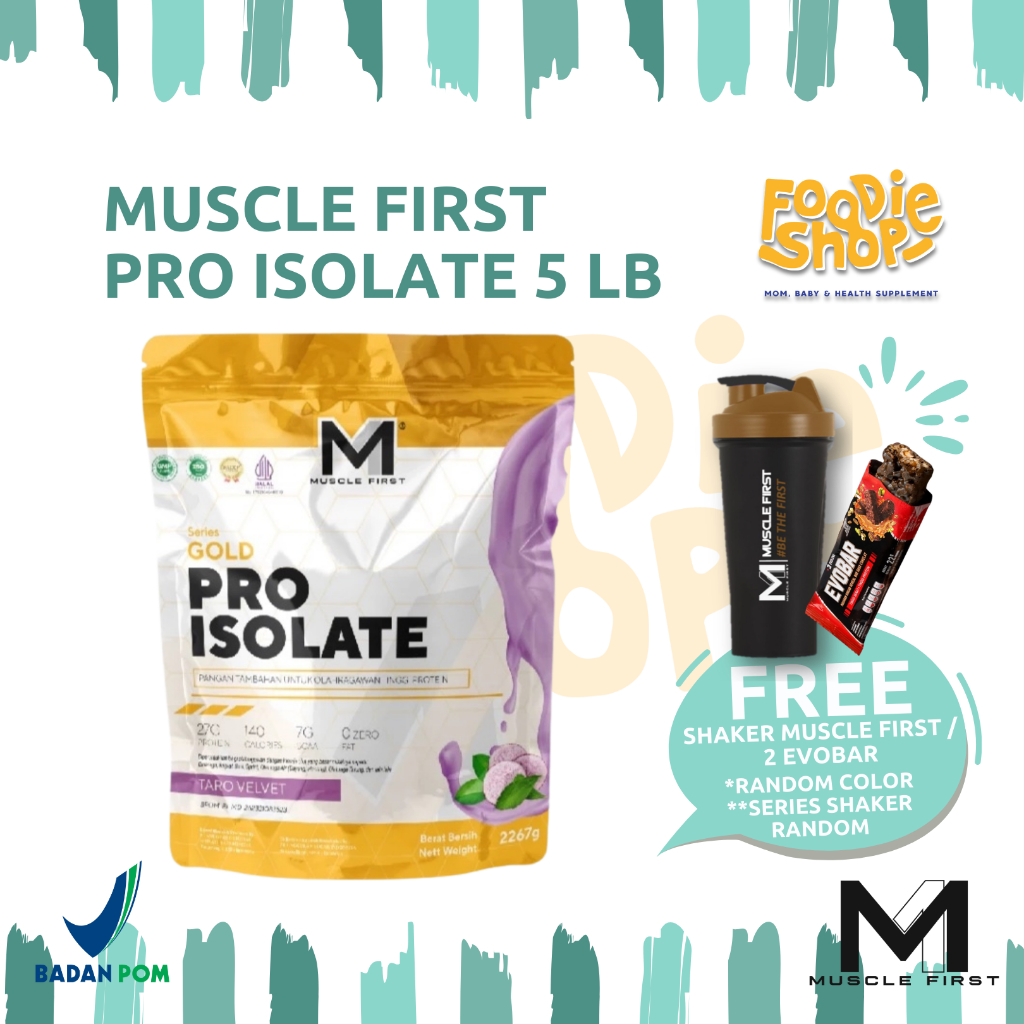 Jual M1 Muscle First Pro Isolate 5lbs/2267gr - Whey Protein Suplemen ...