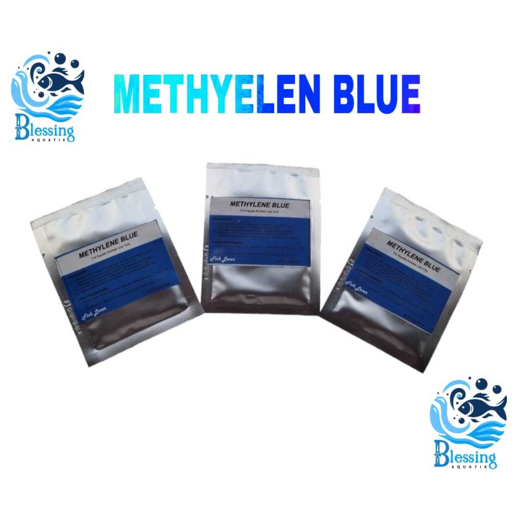 Jual Methylene Blue Bubuk Obat Ikan ampuh original - obat biru | Shopee Indonesia