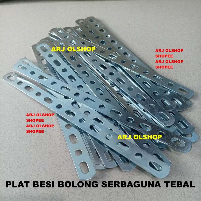 Jual Besi Plat Bolong PUTIH/ Plat Besi Bolong Universal Serbaguna ...