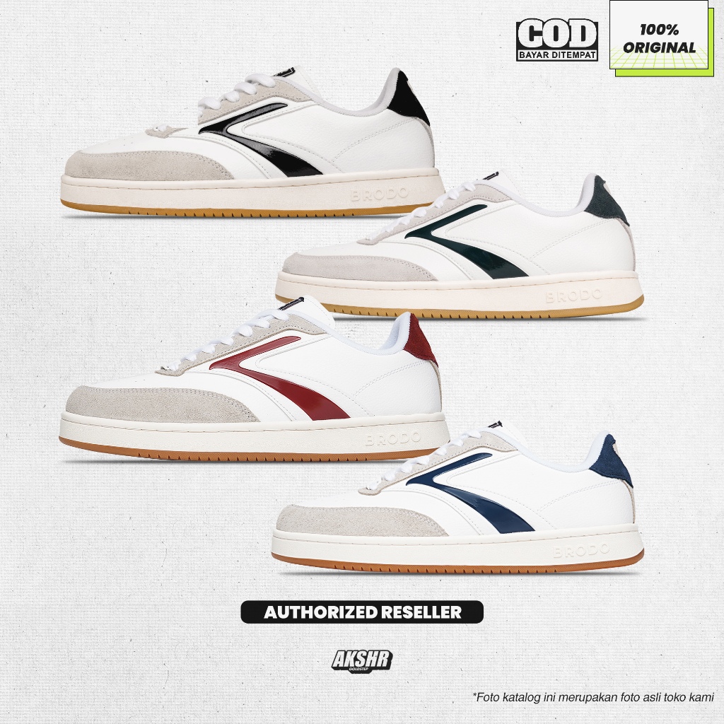 Jual Sepatu Casual BRODO ACTIVE TENNIS Warna Lengkap Sneakers Unisex ...