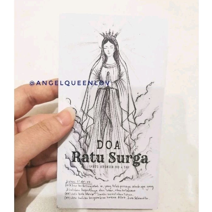 Jual Lembar Doa Ratu Surga (Puji Syukur no:16) | Shopee Indonesia