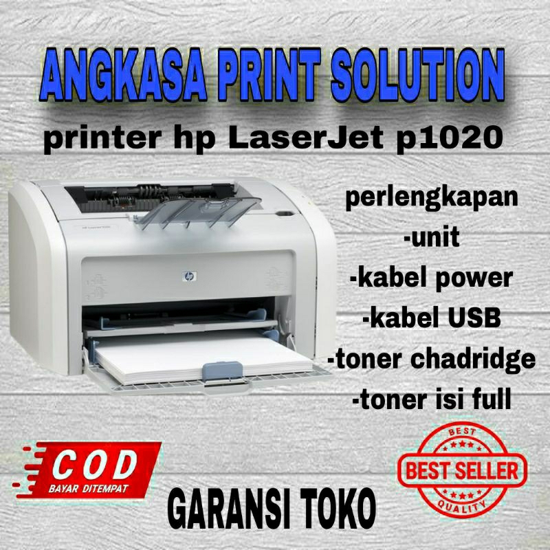 Jual Printer Hp Laserjet P1020 Printer Kalkir Hitam Pekat Murah Dan ...