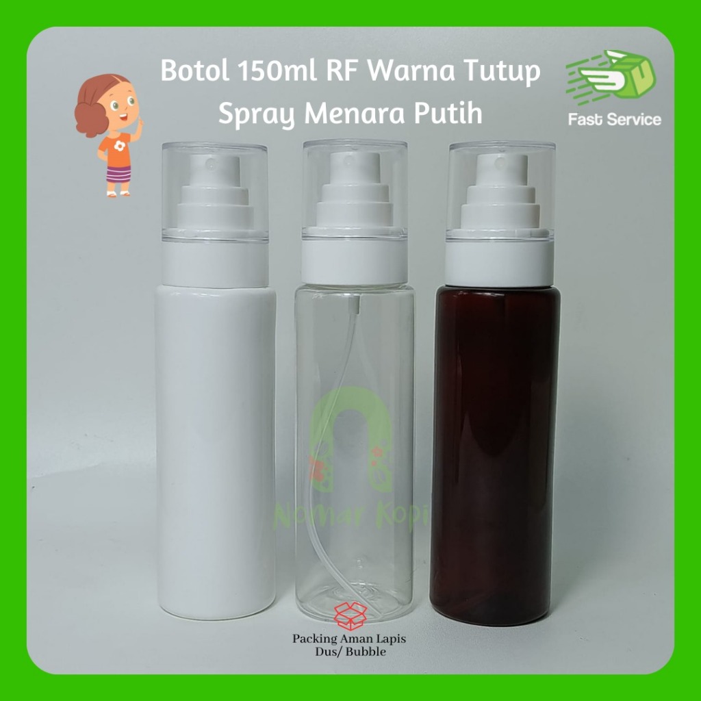 Jual Botol 150ml RF Warna Spray Menara Spray SMooth Pagoda | Shopee ...
