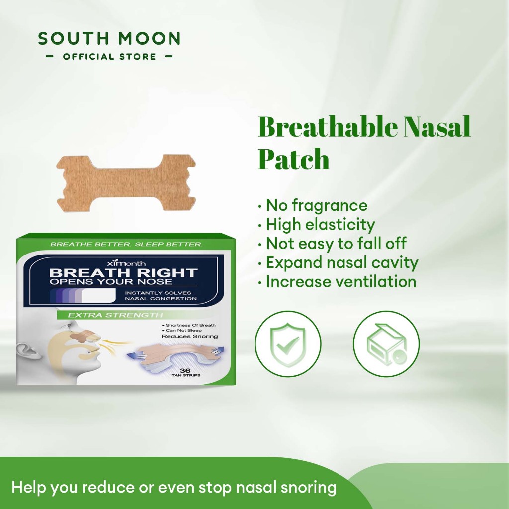 Jual Nasal Strip Anti Dengkur 30pcs Anti Mampet Hidung Meredakan ...