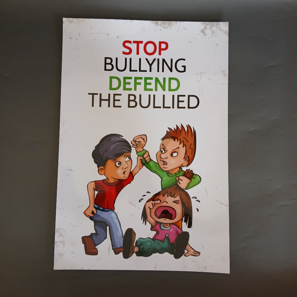 Jual Poster Stop Bullying - Poster Defend The Bullied - Poster Sekolah ...