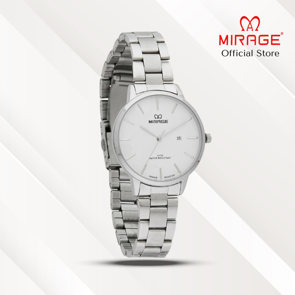 Jual Mirage Jam Tangan Wanita Analog 8811 L Silver Original Stainless ...