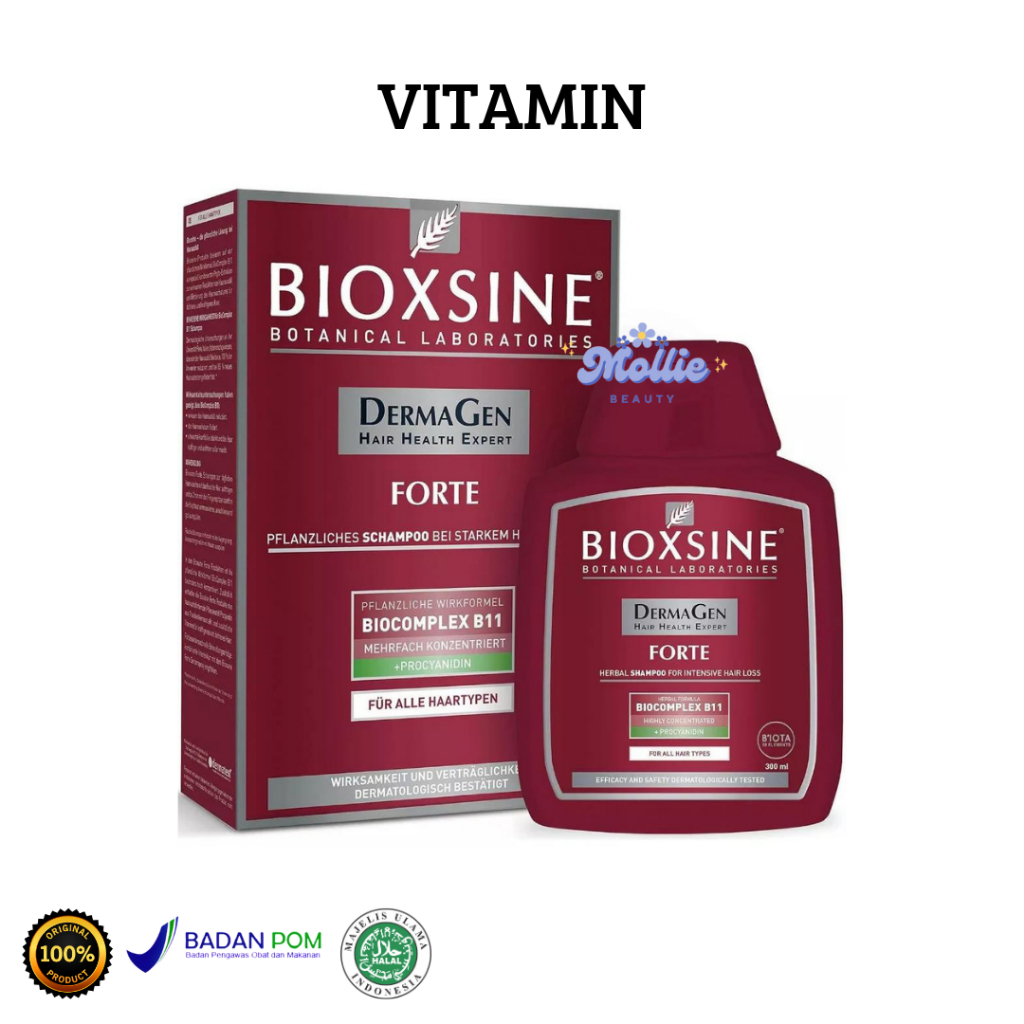 Jual Molliebeauty | Bioxsine Forte Shampoo Herbal Untuk Rambut Rontok ...