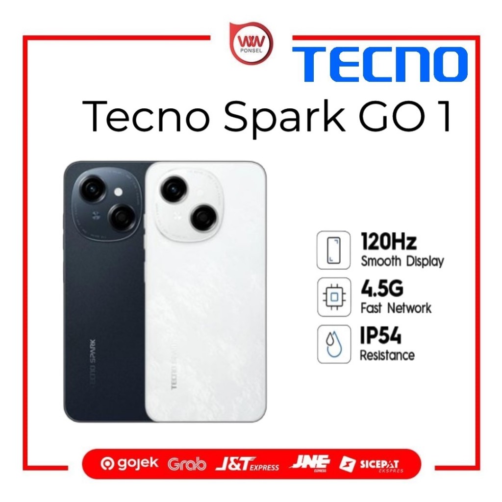 Jual Hp Tecno Spark GO 1 Ram 4GB Internal 64GB Garansi Resmi | Shopee ...