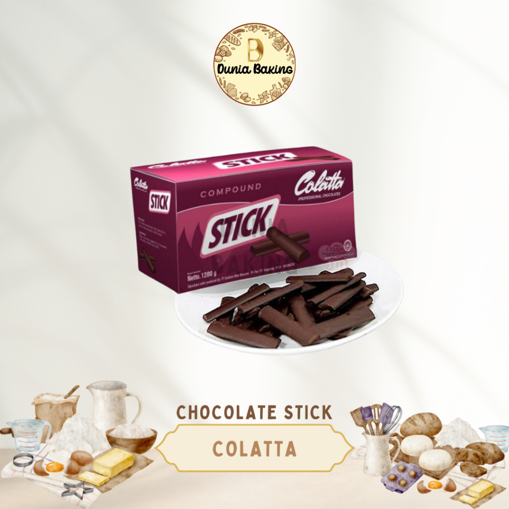 Jual Colatta Choco Stick 1.2kg | Coklat stik colatta 1.2kg | Shopee ...