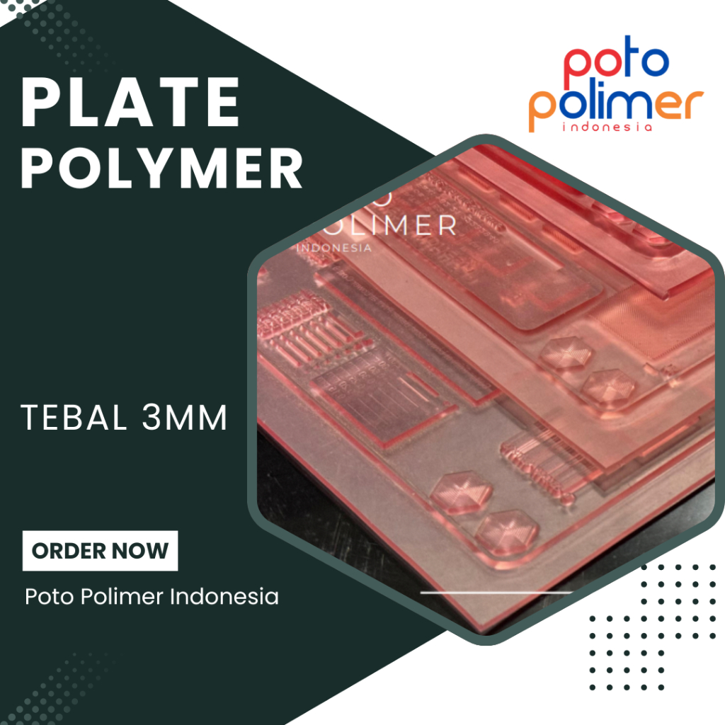 Jual Rubber Stamp / Polymer Plate / Stampel Karet tebal 3mm | Shopee ...